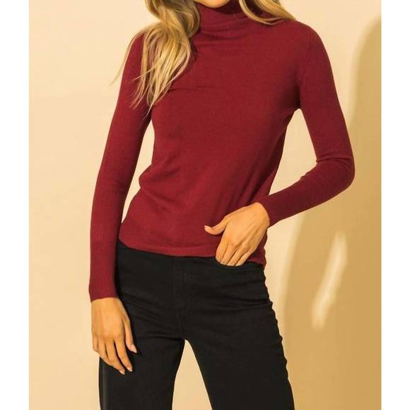 Double Zero | Sweaters | New Double Zero Basic Turtleneck Sweater In ...